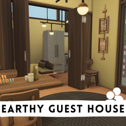 Earthy Guest House - The Sims 4 Rooms / Lots - CurseForge