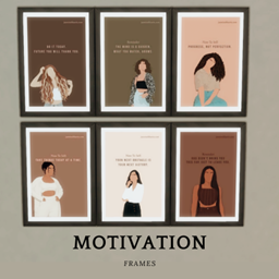 MOTIVATION FRAMES - The Sims 4 Build / Buy - CurseForge