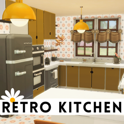 Retro Kitchen - The Sims 4 Rooms / Lots - CurseForge
