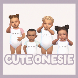 Cute onesie Infant - The Sims 4 Create a Sim - CurseForge
