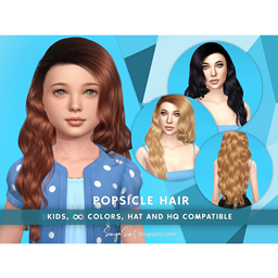 SONYASIMS - POPSICLE HAIR KIDS - The Sims 4 Create a Sim - CurseForge