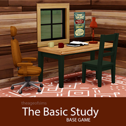 Download The Basic Study - The Sims 4 Mods - CurseForge