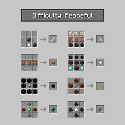 Peaceful recipes - Minecraft Resource Packs - CurseForge