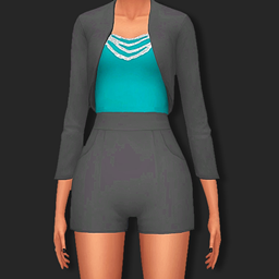 Crop Short Set - The Sims 4 Create a Sim - CurseForge