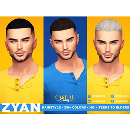 CasualSims - Zyan Hairstyle - CasualSims - Gloria - 001 Hair Zyan.zip ...