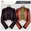 Basic leather jacket (Open with high neck) - The Sims 4 Create a Sim ...