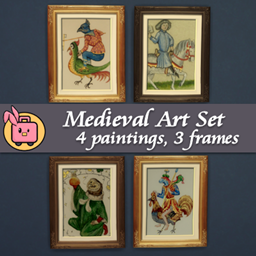 Medieval Art Set - The Sims 4 Build / Buy - CurseForge