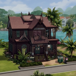 Small traditional house in Tomarang - The Sims 4 Rooms / Lots - CurseForge