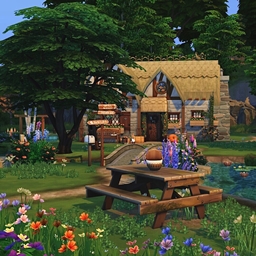 Snow White Cottage | No CC - The Sims 4 Rooms / Lots - CurseForge