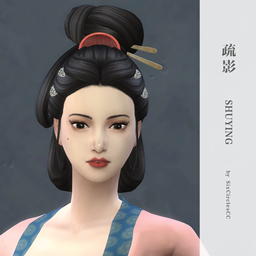 Chinese Hairstyle - Shuying - The Sims 4 Create a Sim - CurseForge