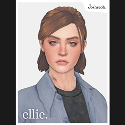 Ellie Hair (Seattle Version) - The Sims 4 Create a Sim - CurseForge