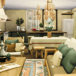 Opal - Open Concept Living Space - The Sims 4 Rooms / Lots - CurseForge