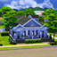 Blue Creole Duplex - The Sims 4 Rooms / Lots - CurseForge
