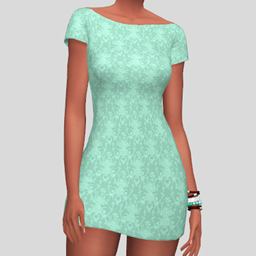 [Veranka] Boat Neck Dress - The Sims 4 Create a Sim - CurseForge