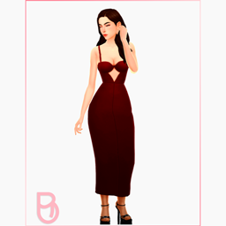 Woman Dress - Bustier - Version 1 - The Sims 4 Create a Sim - CurseForge