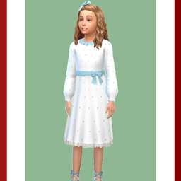 Clara Nutcracker Dress - The Sims 4 Create a Sim - CurseForge