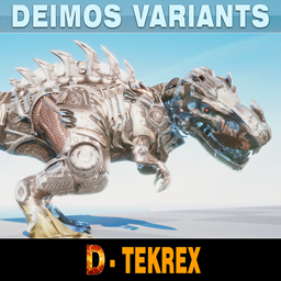 Deimos variants: D-TekRex - Ark Survival Ascended Mods - CurseForge