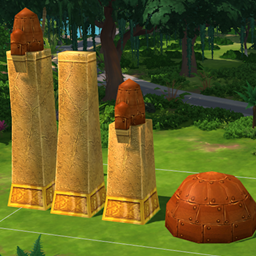 Tomarang Palace Build Set Part 4: Palace Deco Objects - The Sims 4 ...
