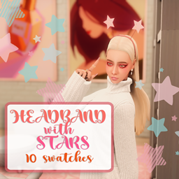 Headband with STARS - Files - The Sims 4 Create a Sim - CurseForge