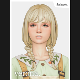 Verona Hair V1 - The Sims 4 Create a Sim - CurseForge