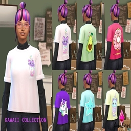 KAWAII COLLECTION - Files - The Sims 4 Create a Sim - CurseForge