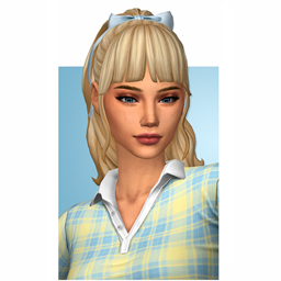 Stephanie Hair - The Sims 4 Create a Sim - CurseForge