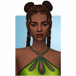 Jade Hairstyle - The Sims 4 Create a Sim - CurseForge