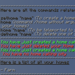 MyHomes - Minecraft Mods - CurseForge