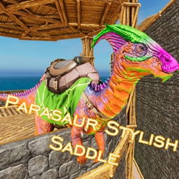 Stylish Parasaur Saddle (alpha X Play) - Ark Survival Ascended Mods ...