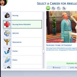 Download Nursing Home Assistant Career by kiarasims4mods Spanish ...