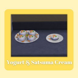 Yogurt & Satsuma Cream - The Sims 4 Mods - CurseForge