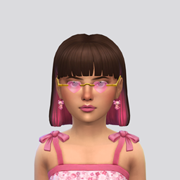 Heart Glasses for Kids - The Sims 4 Create a Sim - CurseForge