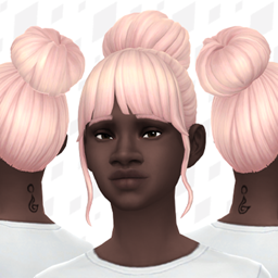 WMS Heavy Heart Hair V2 - Files - The Sims 4 Create a Sim - CurseForge