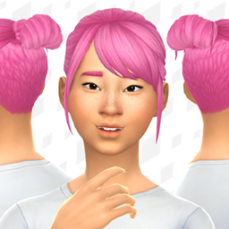 WMS Leela Hair V4 - File - The Sims 4 Create a Sim - CurseForge