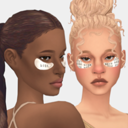 Skincare time, Eye patches cc - File - The Sims 4 Create a Sim - CurseForge