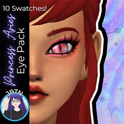 [JBTN] Princess Aries Eyes - The Sims 4 Create a Sim - CurseForge