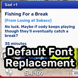 Default Font Replacement-Rubik Semi Bold - The Sims 4 Mods - CurseForge