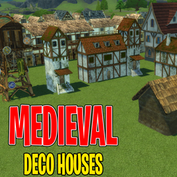 Medieval deco houses by Jochi - The Sims 4 Build / Buy - CurseForge