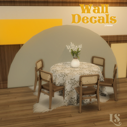 [LS] Wall Decals - The Sims 4 Build / Buy - CurseForge
