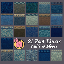 Moody Bluey Pool Lining - Gallery - The Sims 4 Build / Buy - CurseForge