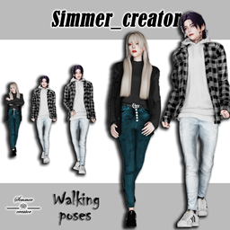 Walking poses - The Sims 4 Mods - CurseForge