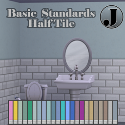 Basic Standard Half Tile Walls - The Sims 4 Build / Buy - CurseForge