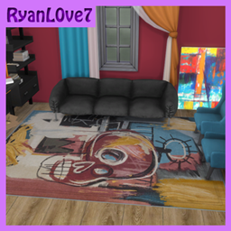 Artsy Multicolored Area Rugs - The Sims 4 Build / Buy - CurseForge