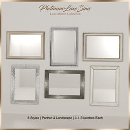 Luxe Mirror Collection - The Sims 4 Build / Buy - CurseForge