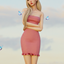 Layla - Miley Dress - File - The Sims 4 Create a Sim - CurseForge