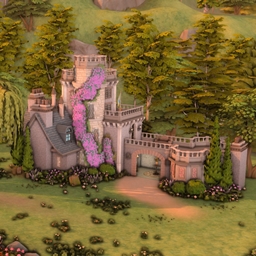 Small Stone Castle - The Sims 4 Rooms / Lots - CurseForge