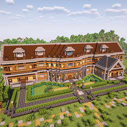 Vex's Huge Wooden Plains House (Full Interior) - Files - Minecraft ...