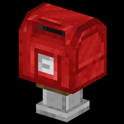 Red paint postbox [ Mighty Mail ] - Minecraft Resource Packs - CurseForge