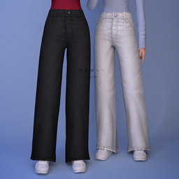 Baggy Jeans - Blue Valentine Collection - The Sims 4 Create a Sim ...