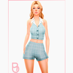 Woman Set - Marine - Version 1 - The Sims 4 Create a Sim - CurseForge